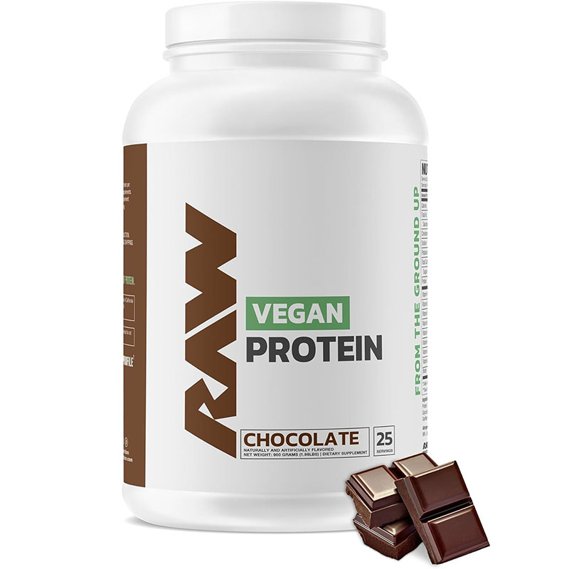 Raw Vegan Protein 25 Servings | Organic Vegan Protein Powder