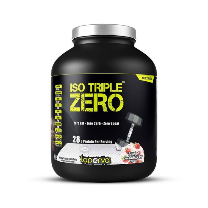 Laperva ISO Triple Zero Whey 4lbs | Lactose-Free Protein Isolate