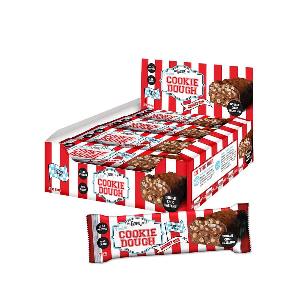 ADONIS PROTEIN COOKIES DOUGH CHUNK BAR - kennutrition