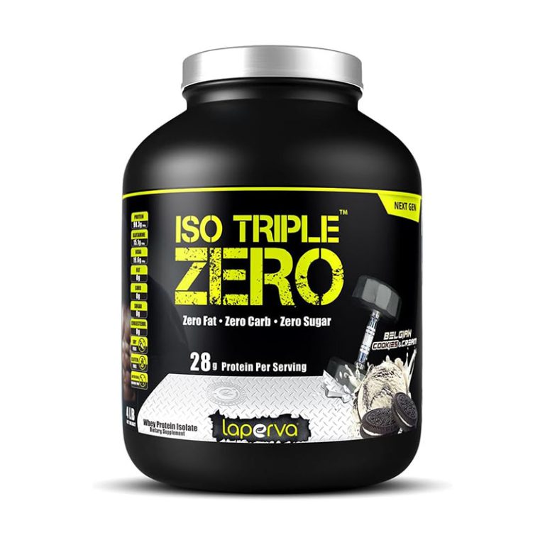 Laperva ISO Triple Zero Whey 4lbs | Lactose-Free Protein Isolate