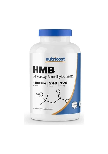 Nutricost HMB Capsules (1000 MG) - kennutrition