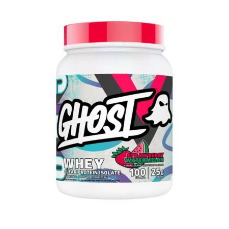 GHOST CLEAR WHEY ISOLATE STRAWBERRY WATERMELON 1.57LBS 20 SERVINGS ...